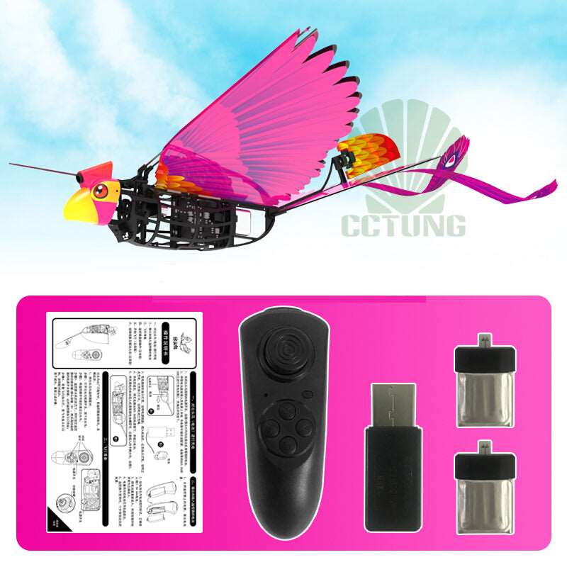 Intelligent Bionic Flapping Wing Flying Robot Bird with Wireless Remot ...