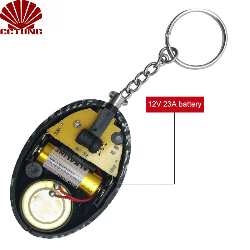 130db Mini SOS Panic Sound Personal Alarm Siren Emergency Safety Batte ...